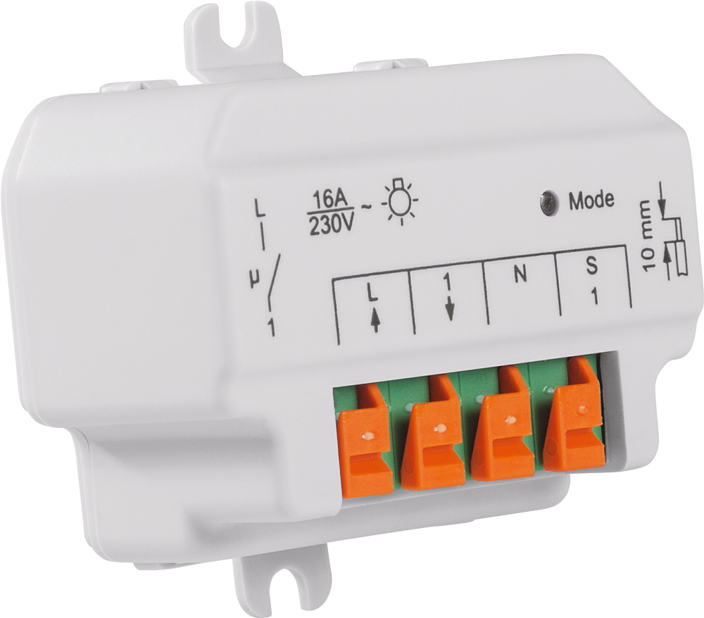 HomeMatic Wireless Switch Actuator 1-channel, flush-mount - eQ-3