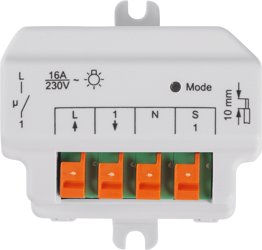 HomeMatic Wireless Switch Actuator 1-channel, flush-mount - eQ-3