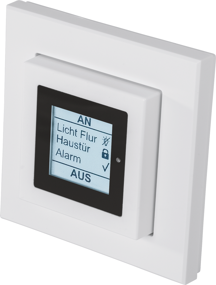 Wireless Status Display with push-button for 55 mm frames - eQ-3