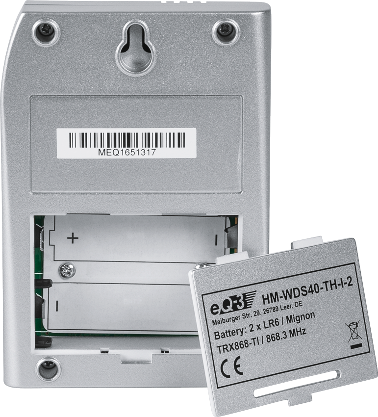 HomeMatic Wireless Temperature/Humidity Sensor, indoor - eQ-3