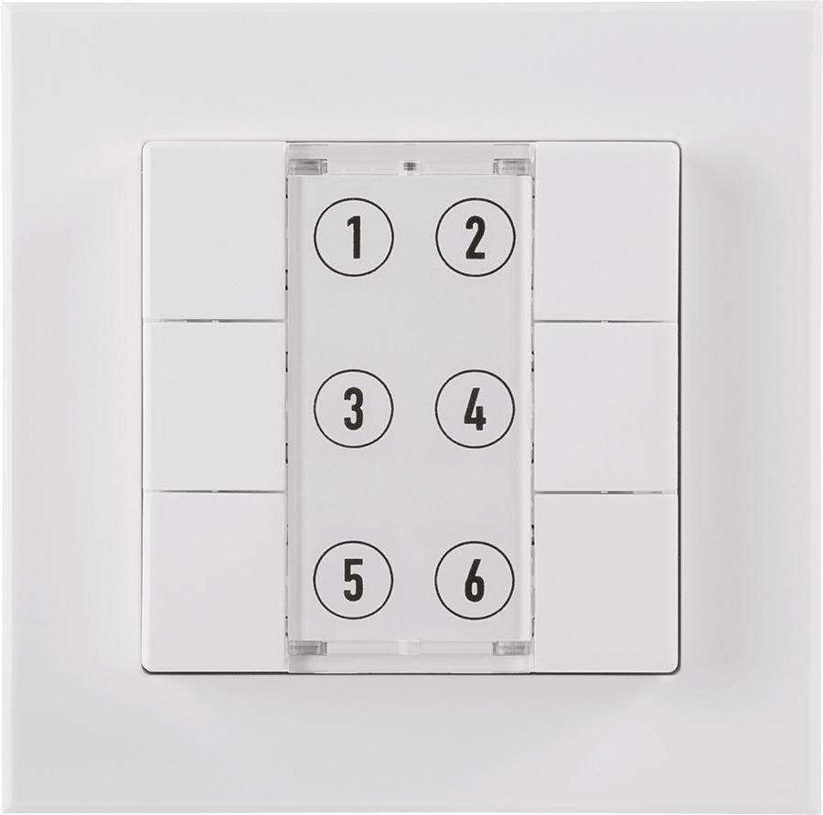 HomeMatic Wireless Push-Button 6 channels, surface-mount - eQ-3
